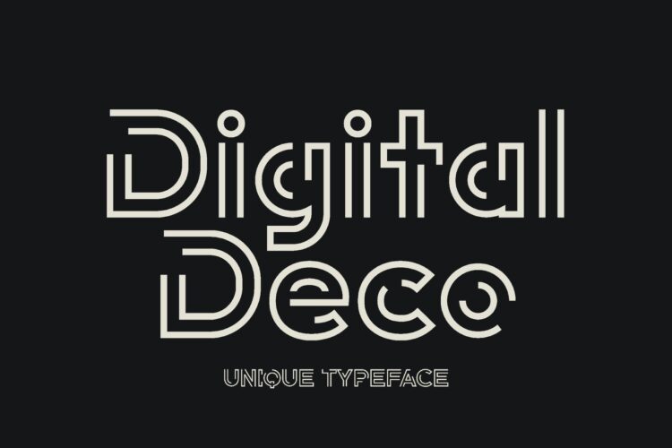 25+ Font Digital Terbaik untuk Tipe Teknologi Futuristik - desainae.com