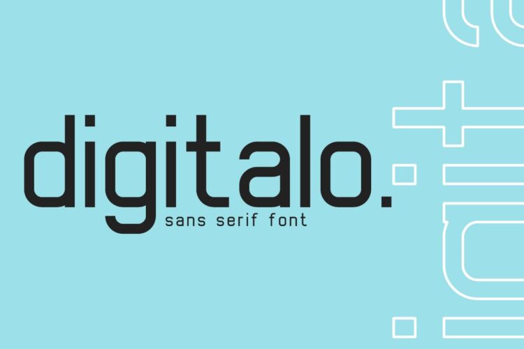 25+ Font Digital Terbaik untuk Tipe Teknologi Futuristik - desainae.com