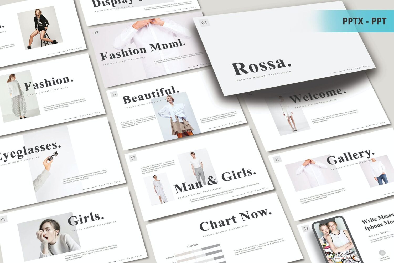 20 Template & Slide PowerPoint (PPT) Fashion Terbaik 2024 - desainae.com