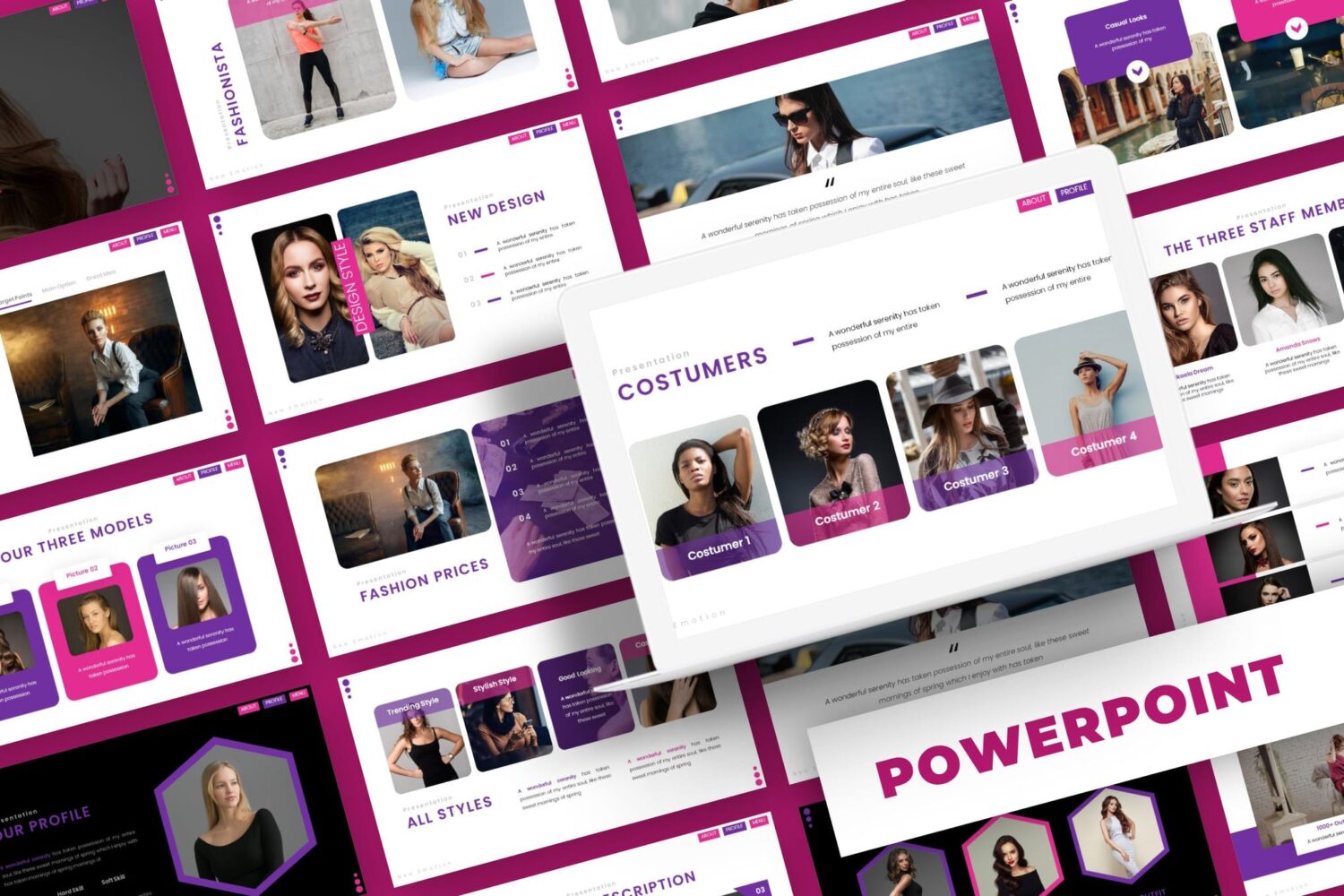 35+ Best Fashion PowerPoint (PPT) Templates & Slides 2025 - Theme Junkie