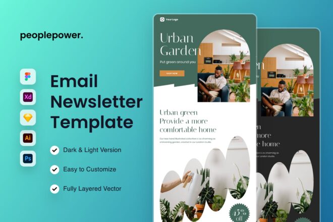 25+ Best Figma Email Templates (Figma for Email Design) - Theme Junkie