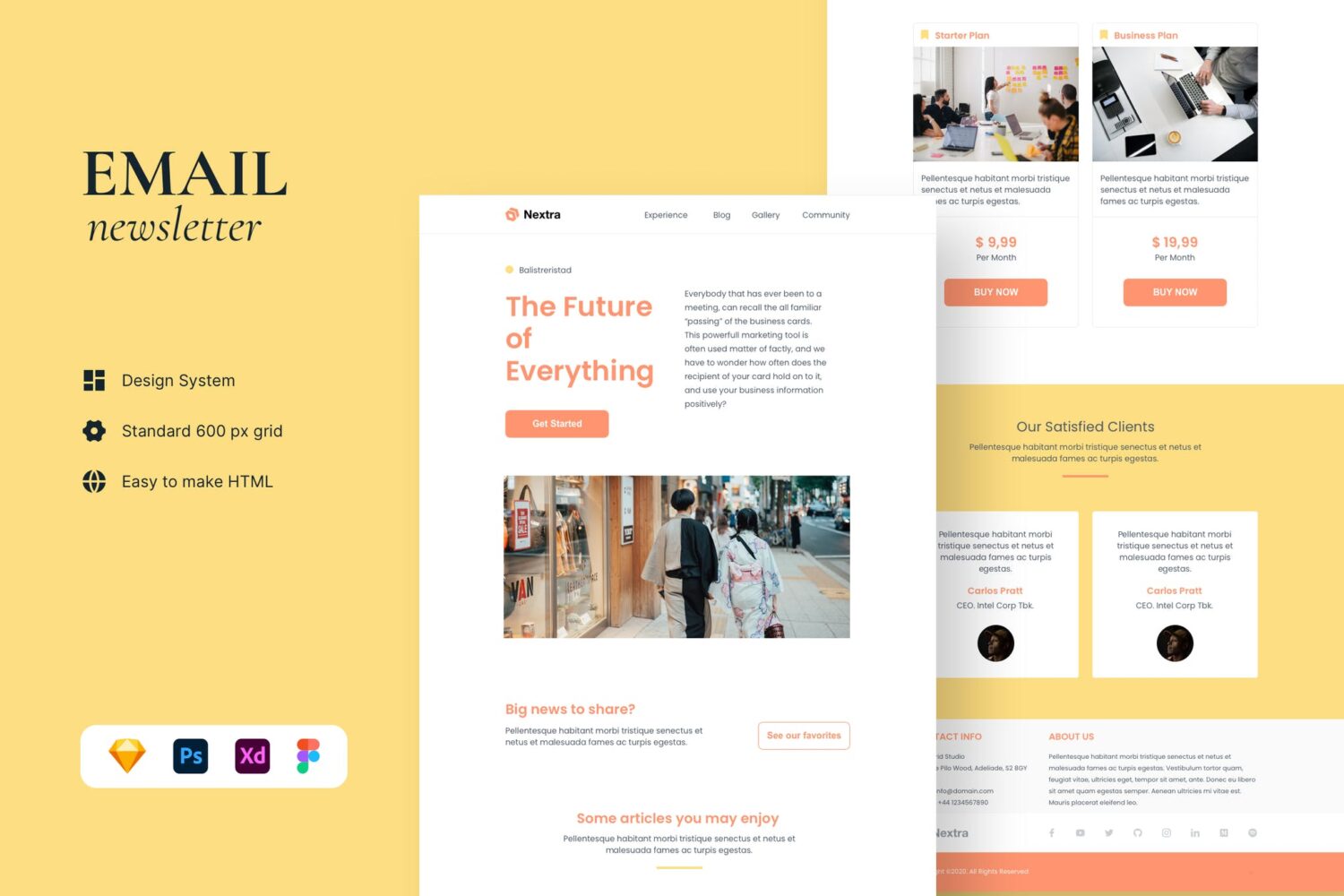 25+ Best Figma Email Templates (Figma for Email Design) - Theme Junkie