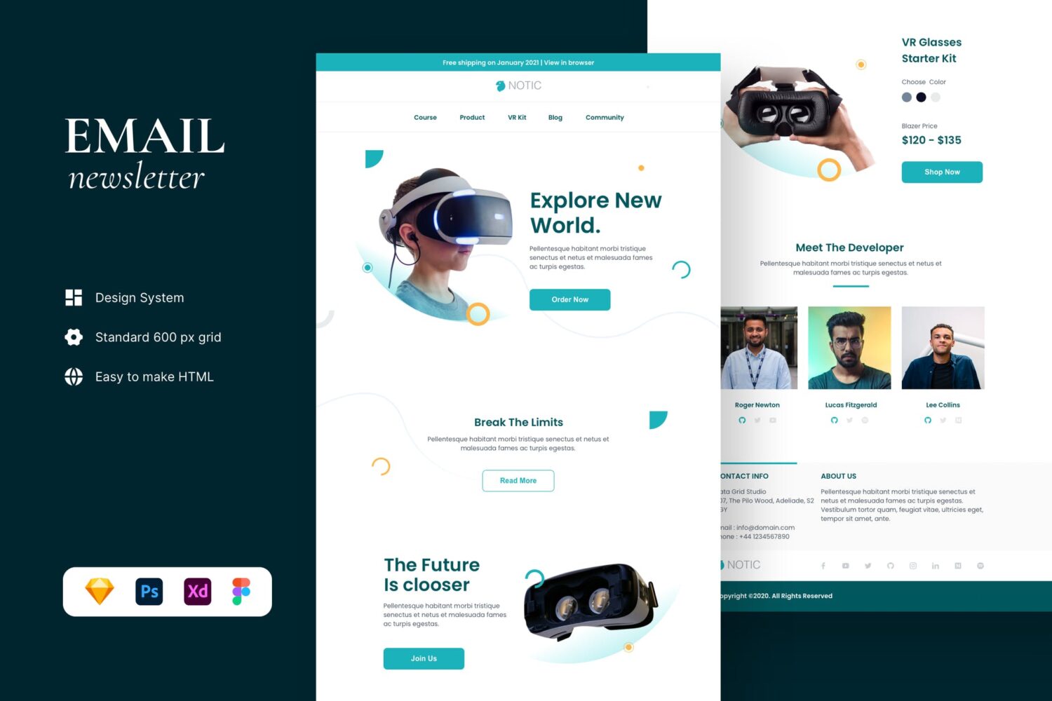 25+ Best Figma Email Templates (Figma for Email Design) - Theme Junkie