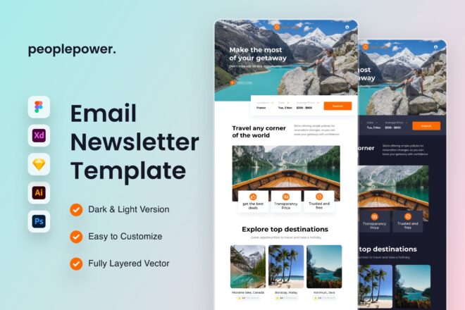 35+ Best Figma Email Templates (Figma for Email Design) - Theme Junkie