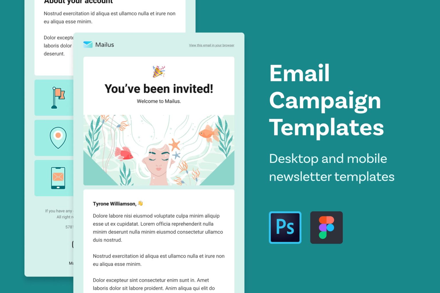25 Best Figma Email Templates Figma For Email Design Theme Junkie