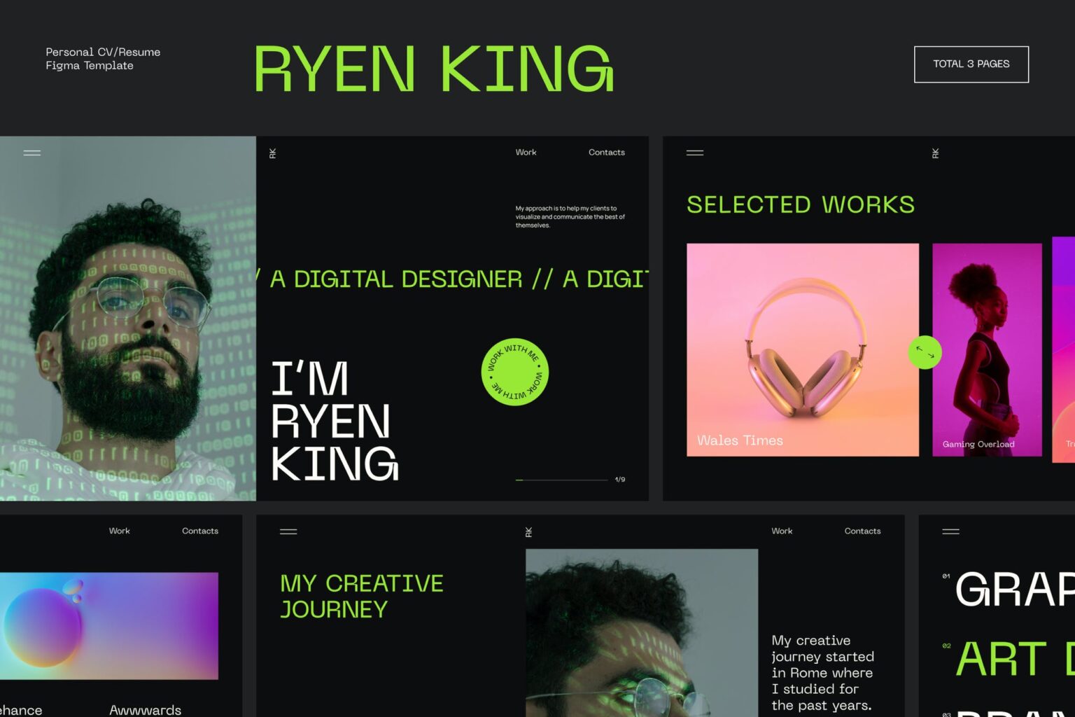 25+ Best Figma Portfolio Templates (Make a Portfolio Website in Figma ... 25+ Best Figma Portfolio Templates (Make a Portfolio Website in Figma ...