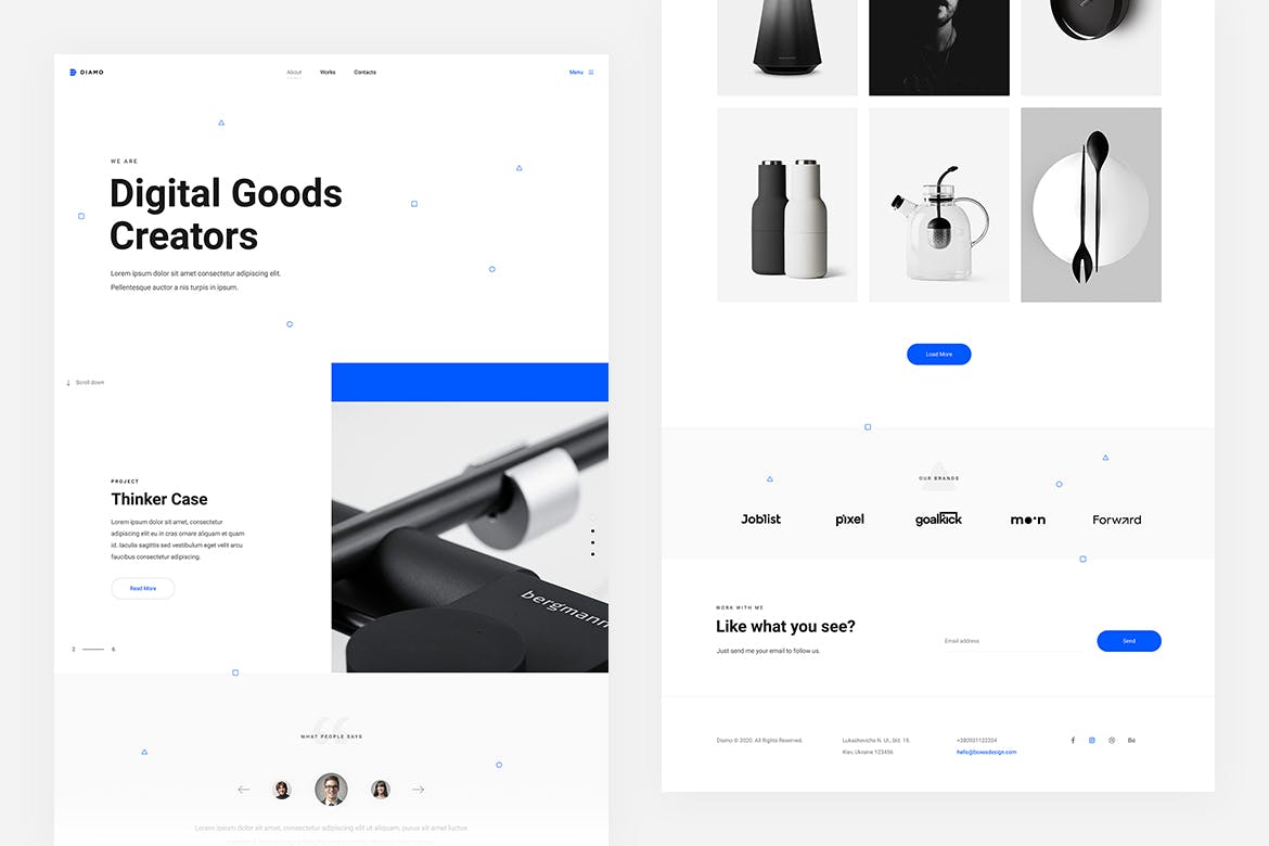 20 Template Portofolio Figma Terbaik Buat Website Portofolio Di Figma