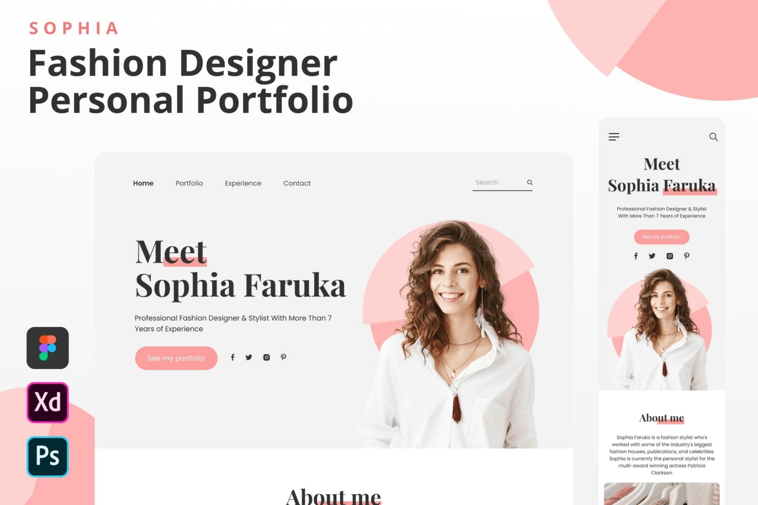 25+ Best Figma Portfolio Templates (Make a Portfolio Website in Figma ...