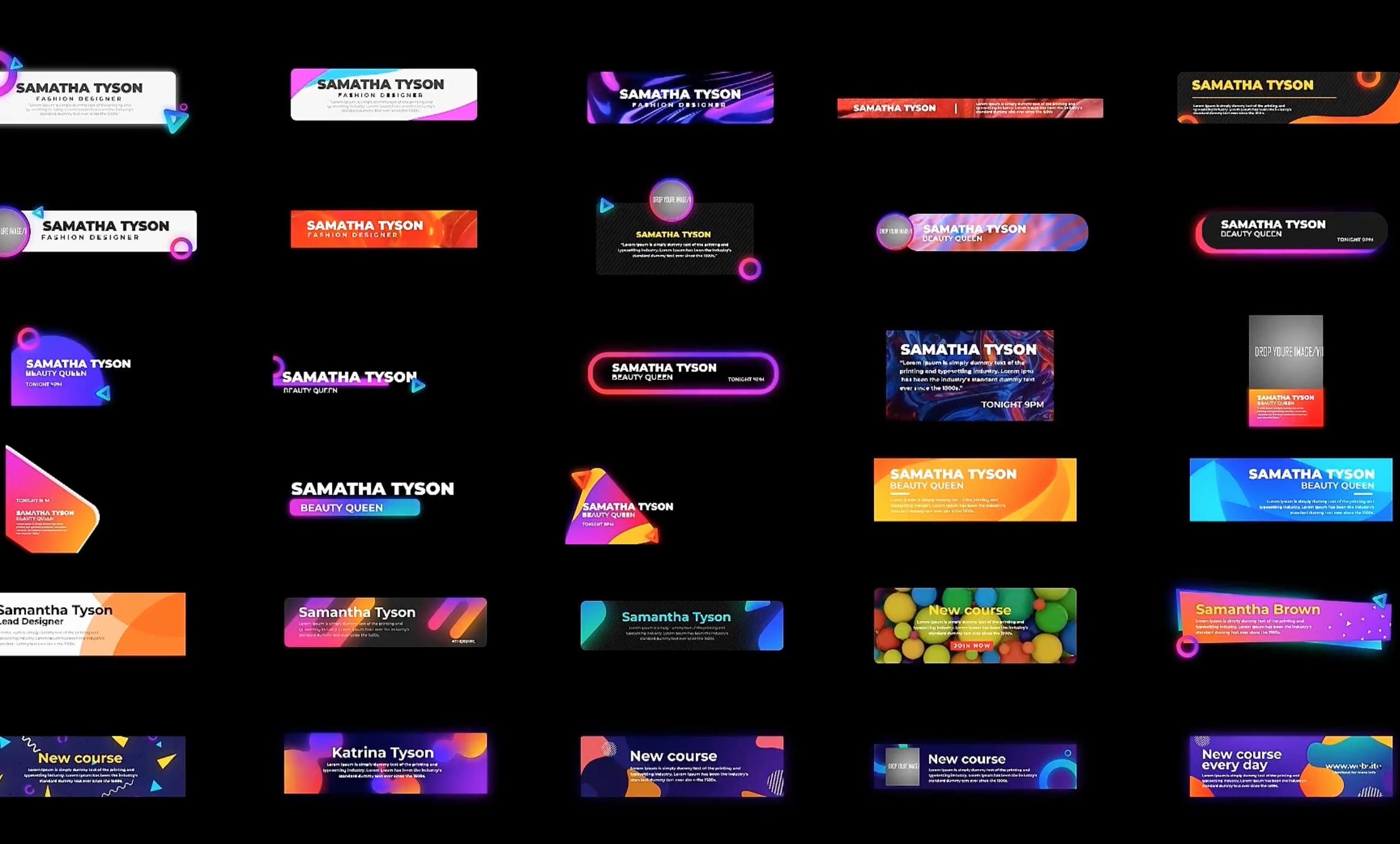 Final Cut Pro Lower Thirds Templates Free