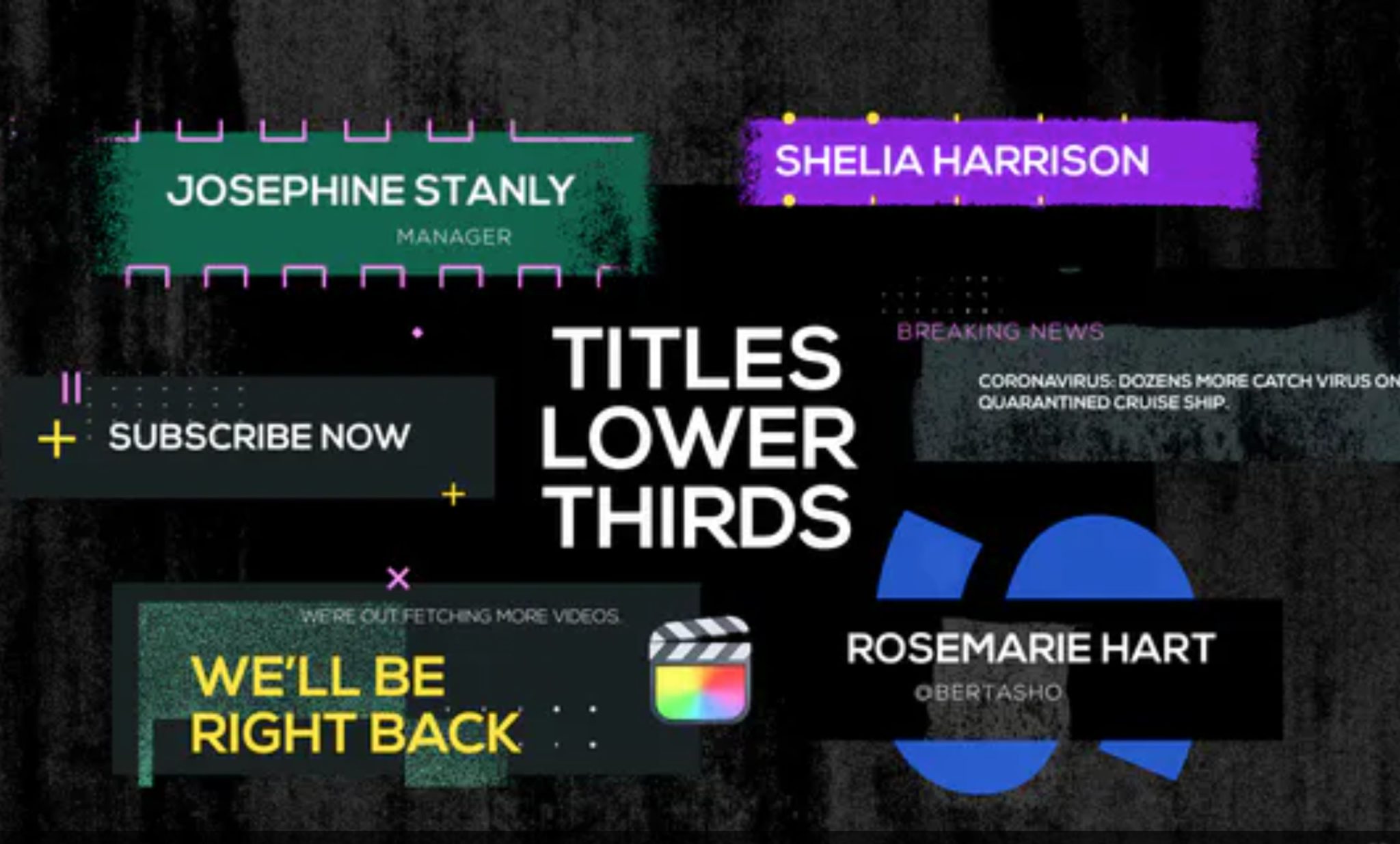 60+ Best Final Cut Pro Text Effects, Animations + Text Plugins 2025 ...