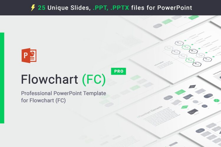 20+ Best PowerPoint Flowchart Templates - Theme Junkie