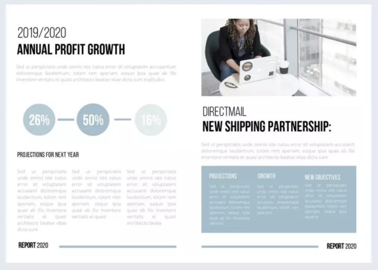 25+ Desain Template Laporan Tahunan Gratis Terbaik 2023