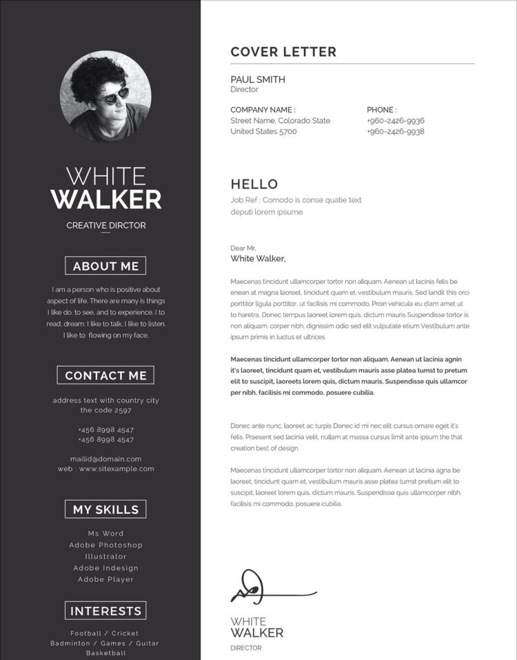 20+ Pro Cover Letter Templates for Microsoft Word 2025 - Theme Junkie
