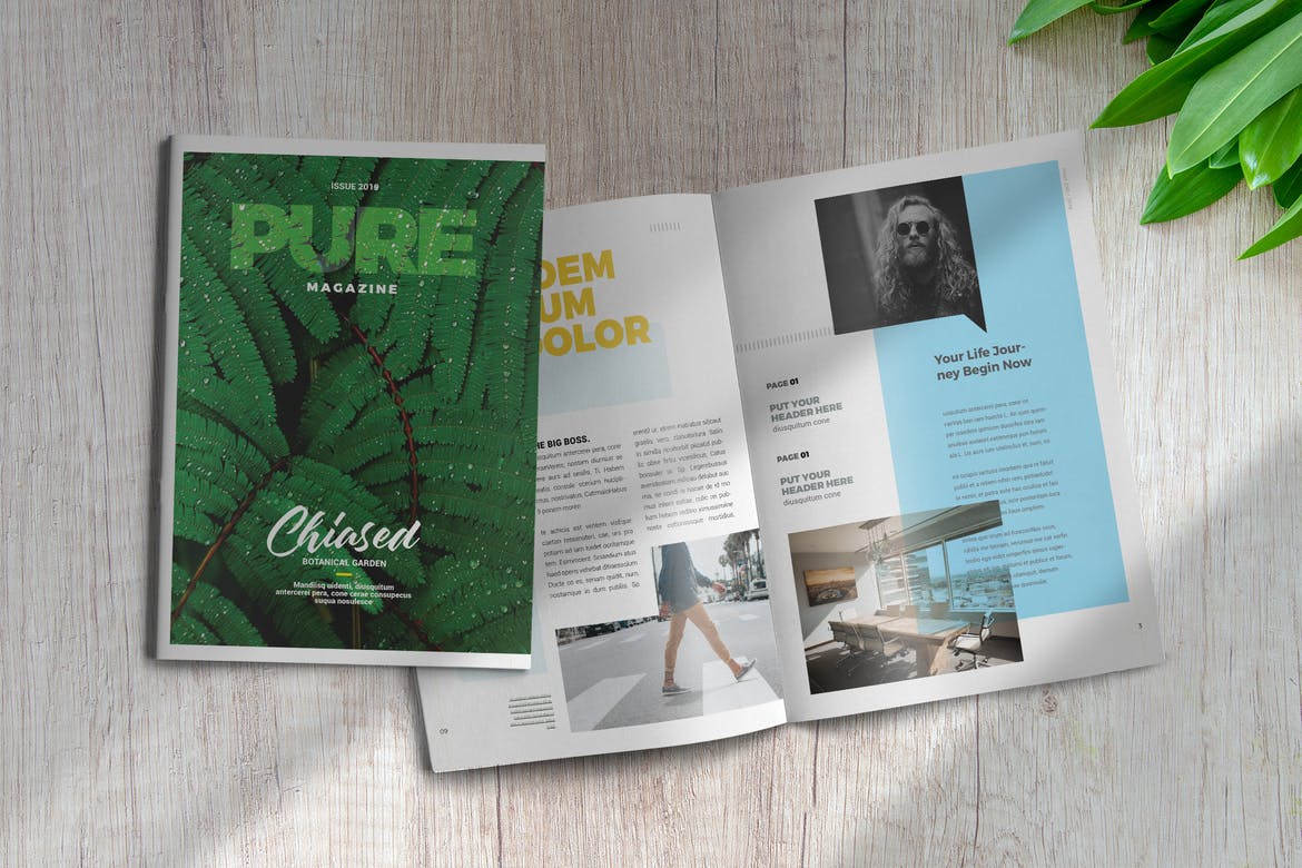 25 Template Majalah InDesign Terbaik Untuk Proyek Mag Tahun 2021 
