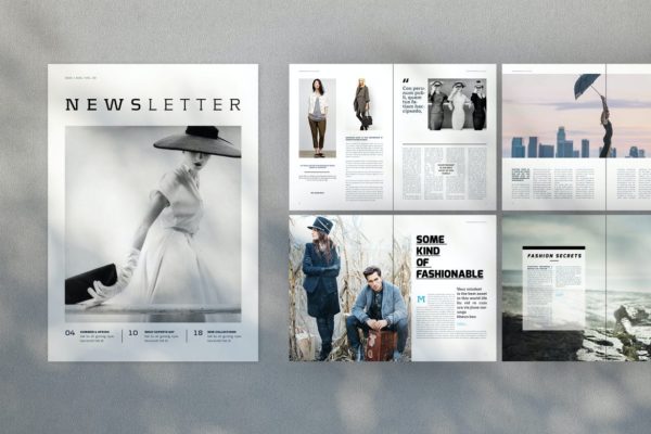 45+ Best InDesign Newsletter Templates (Free & Pro) 2024 - Theme Junkie