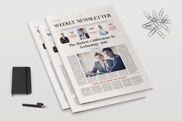 45+ Best InDesign Newsletter Templates (Free & Pro) 2024 - Theme Junkie