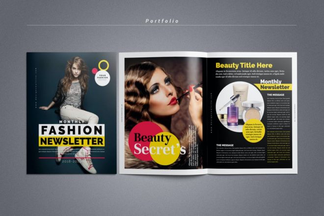 45+ Best InDesign Newsletter Templates (Free & Pro) 2024 - Theme Junkie