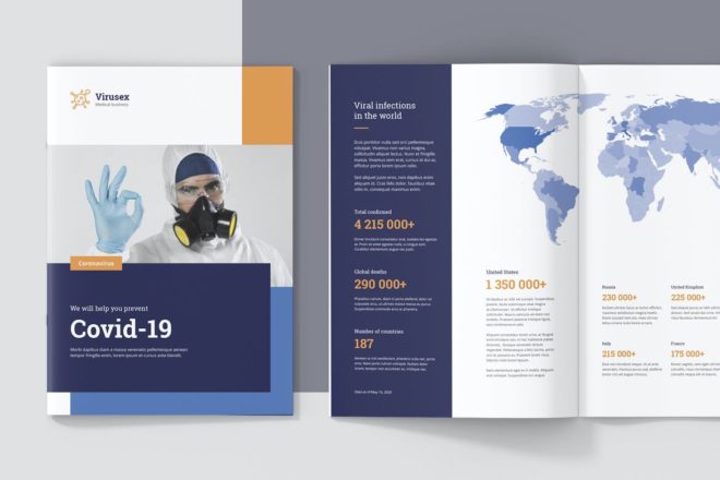 25+ Template Buletin InDesign Terbaik (Gratis & Pro) 2024 - desainae.com