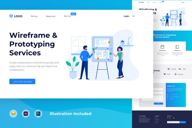25+ Best Free Sketch Templates & Resources 2024 - Theme Junkie