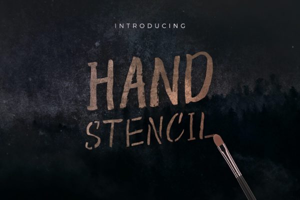20 Font Stensil Terbaik (Gratis, Font Huruf Stensil Populer) - desainae.com
