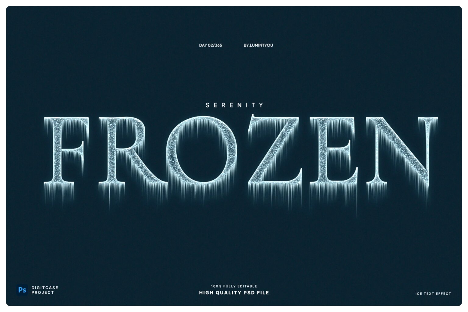 38+ Best Photoshop Ice Effects (Ice Texture, Brush & Text Effects ...