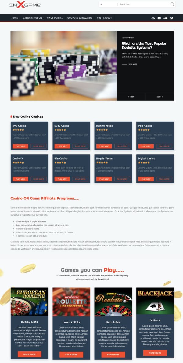 37+ Best WordPress Gaming & eSports Themes 2025 (Free & Premium ...