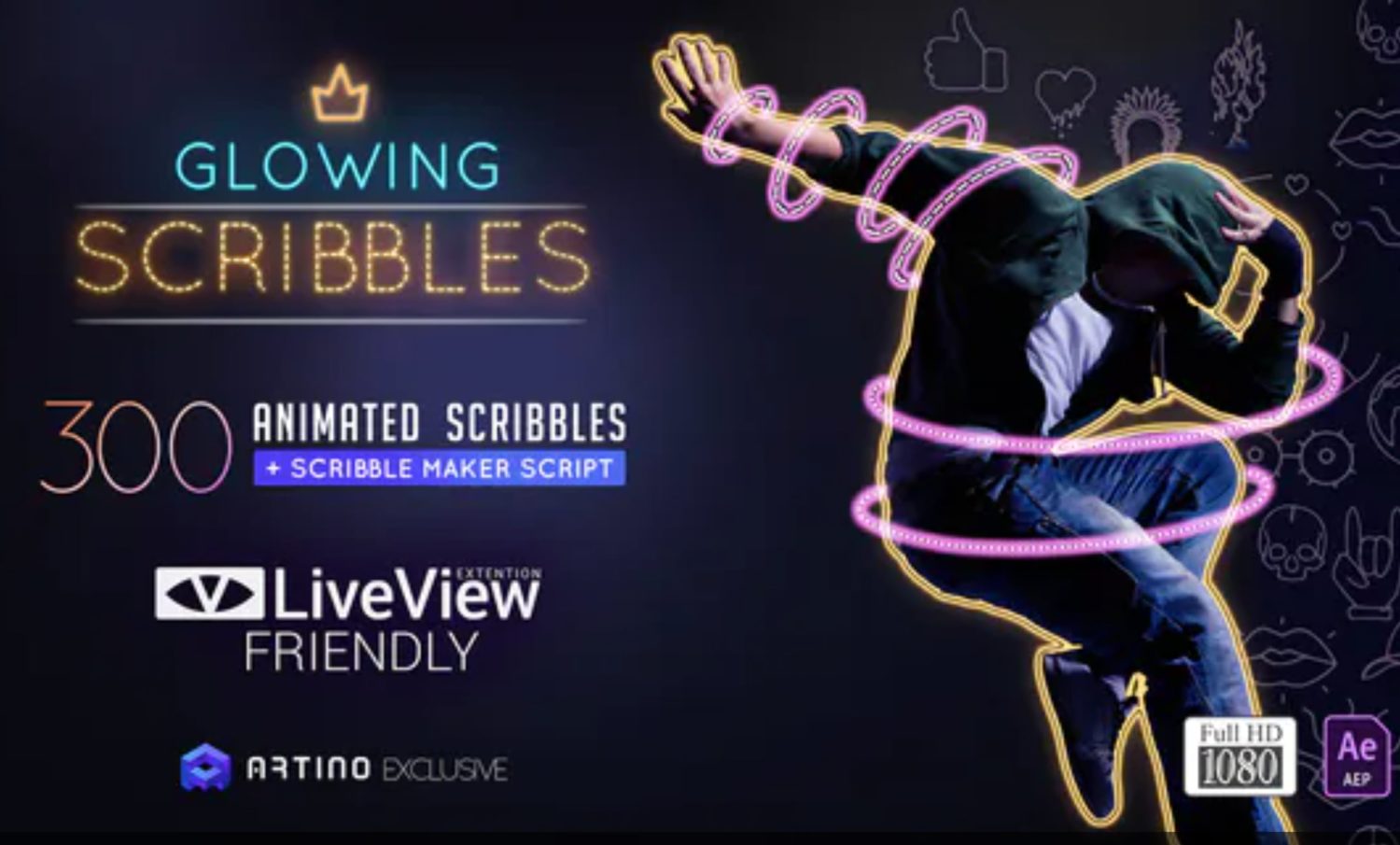 20 Efek Cahaya Terbaik untuk After Effects (+ Efek Cahaya Teks) 2024 - desainae.com