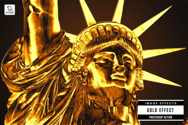 35+ Gold Effects & Patterns for Photoshop (+ Gold Foil Effects) - Theme ...