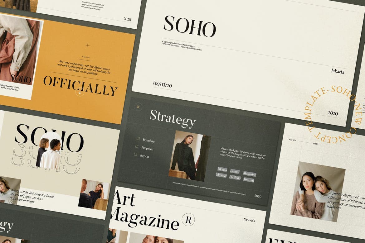 30+ Tema & Template Google Slides Terbaik 2021 – Desainae