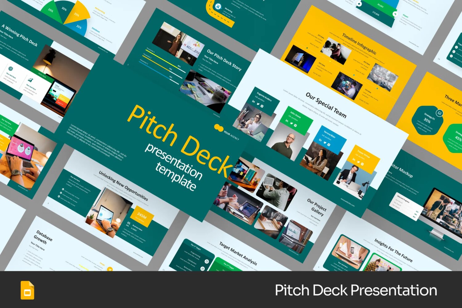 60+ Best Google Slides Pitch Deck Templates (Free & Pro) 2025 - Theme ...