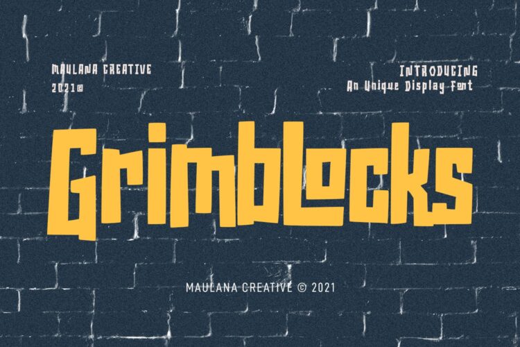 25+ Best Block Letter Fonts for Strong and Bold Typography - Theme Junkie