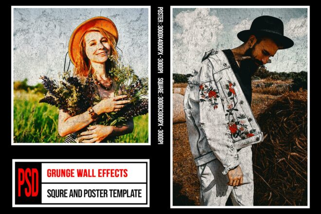 45+ Best Grunge Effects, Brushes + Grunge Textures for Photoshop 2025 ...