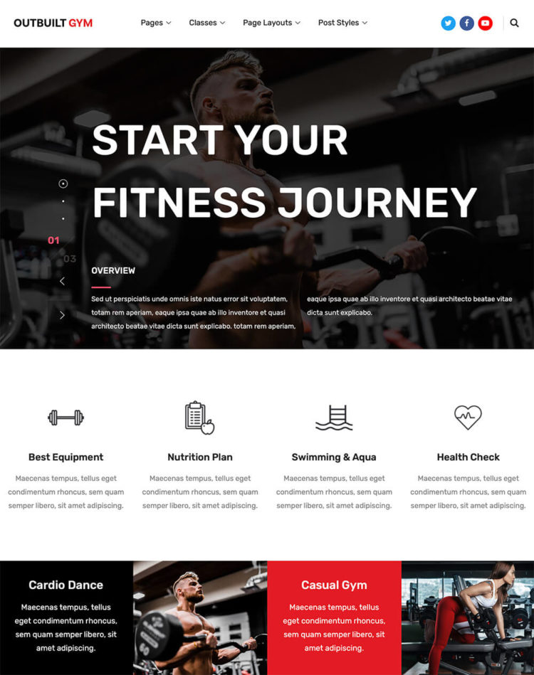 40+ Best Gym WordPress Themes 2024 (Free & Premium) - Theme Junkie