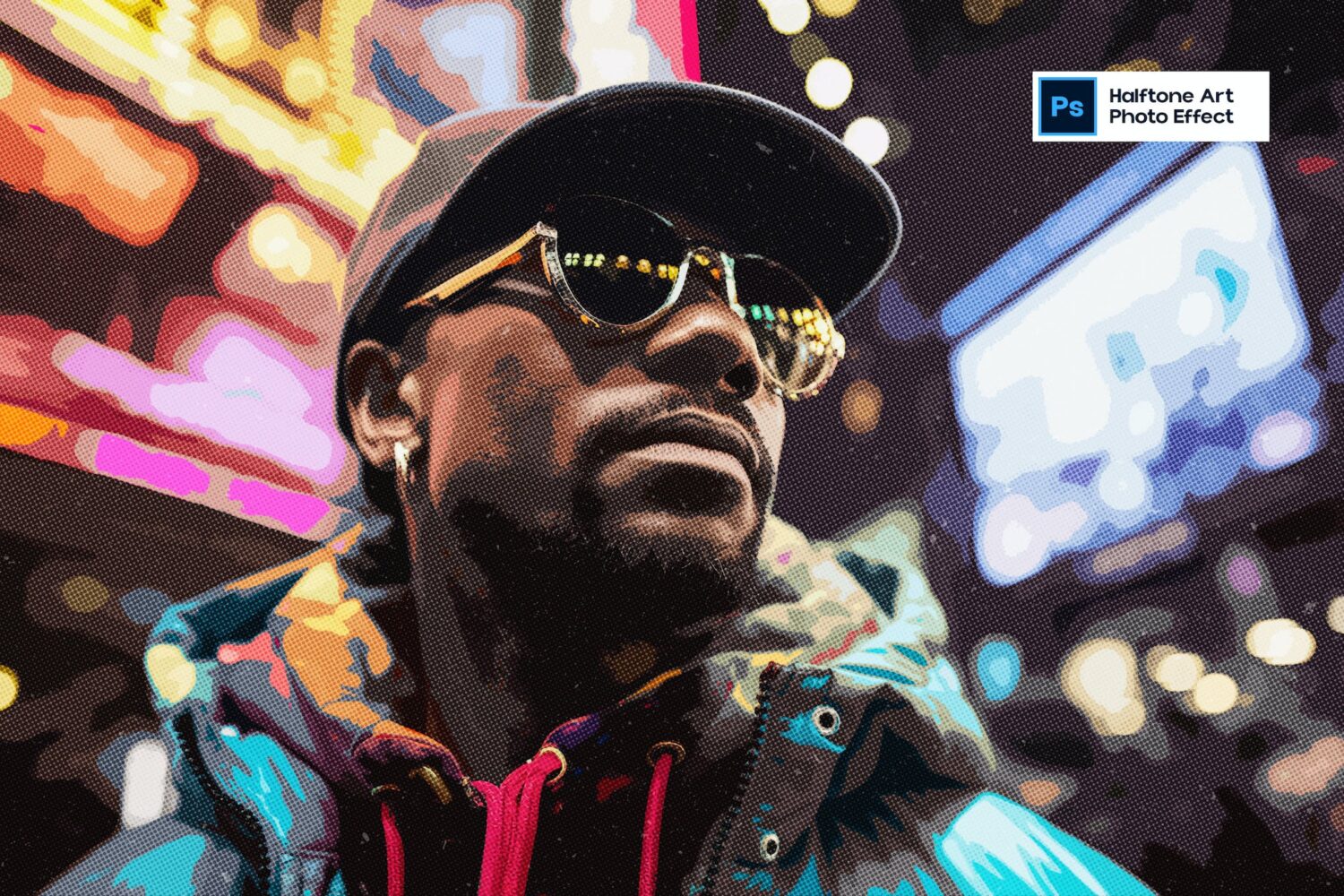 35+ Best Halftone Effects for Photoshop (Color Halftone Brushes ...