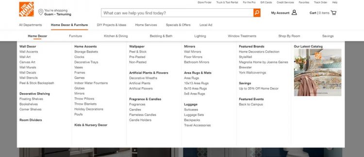 What is a Mega Menu? (With 10 Creative Examples) - Theme Junkie