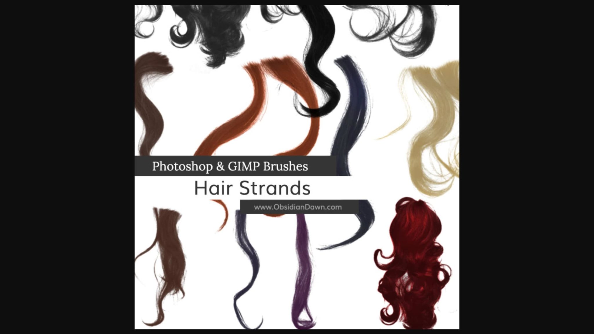 20+ Kuas Rambut Photoshop Terbaik 2024 - desainae.com