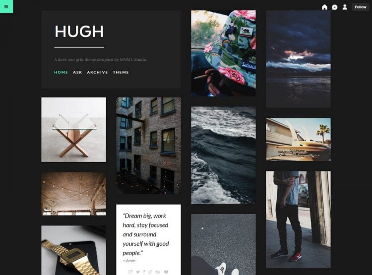 20+ Best Tumblr Grid Themes - Theme Junkie