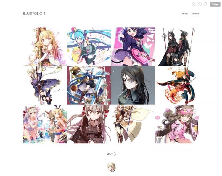 20+ Tema Tumblr Grid Terbaik - desainae.com