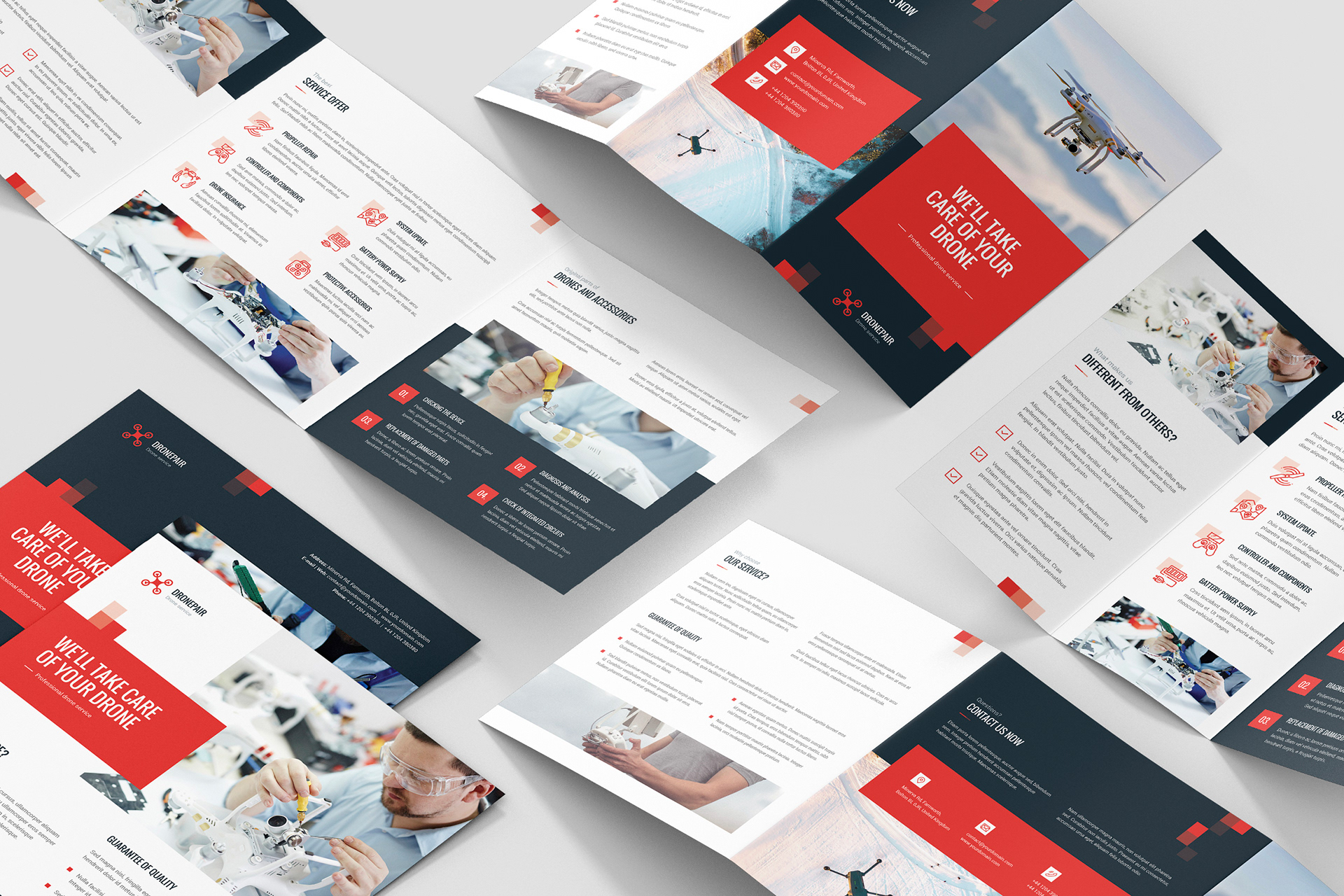 30+ Template Brosur InDesign (Tata Letak Gratis untuk 2024) - desainae.com