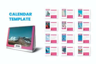 25+ Best InDesign Calendar Templates for 2021 - Theme Junkie