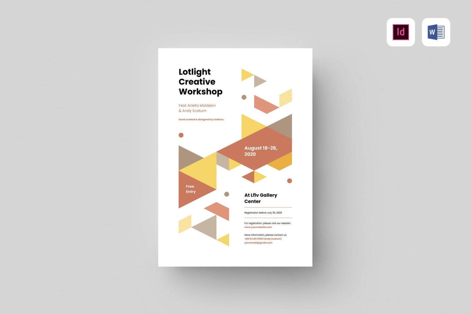 25+ Best InDesign Flyer Templates for Events, Parties + More - Theme Junkie