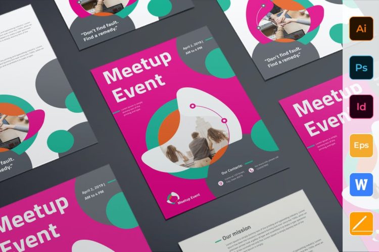 35+ Best InDesign Flyer Templates for Events, Parties + More - Theme Junkie