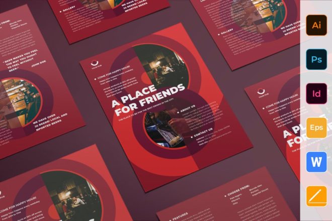 30+ Best InDesign Flyer Templates for Events, Parties + More - Theme Junkie