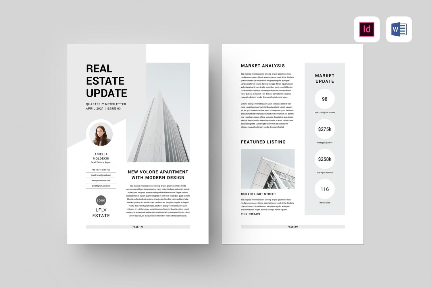 50+ Best InDesign Newsletter Templates (Free & Pro) 2025 - Theme Junkie