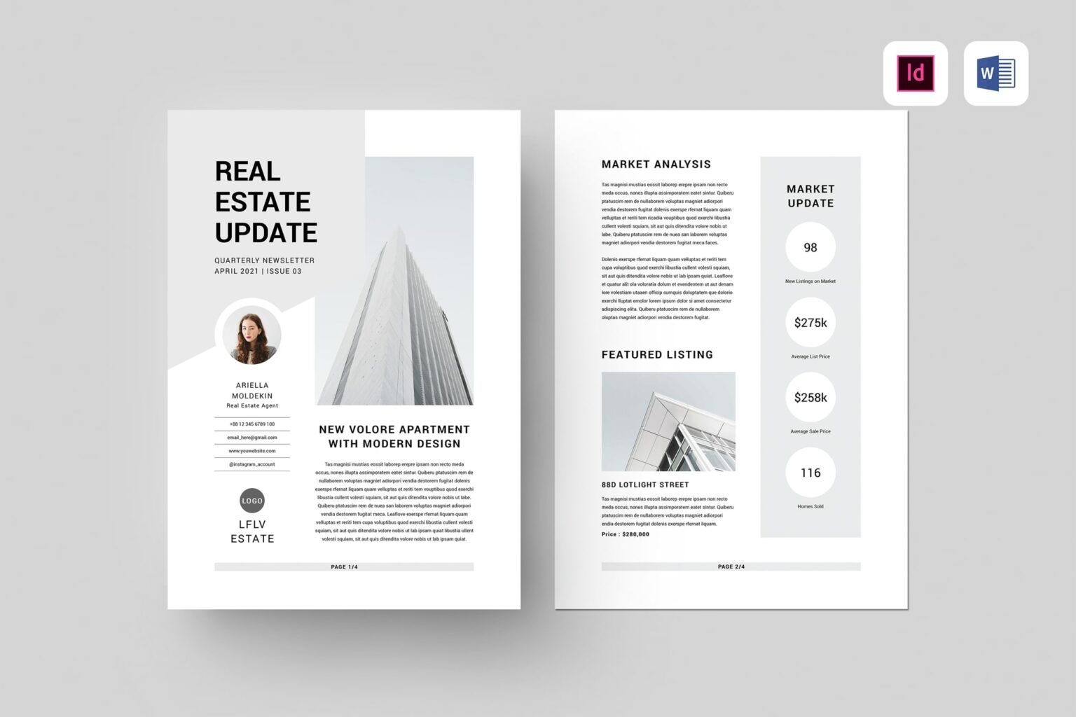 50+ Best InDesign Newsletter Templates (Free & Pro) 2025 - Theme Junkie