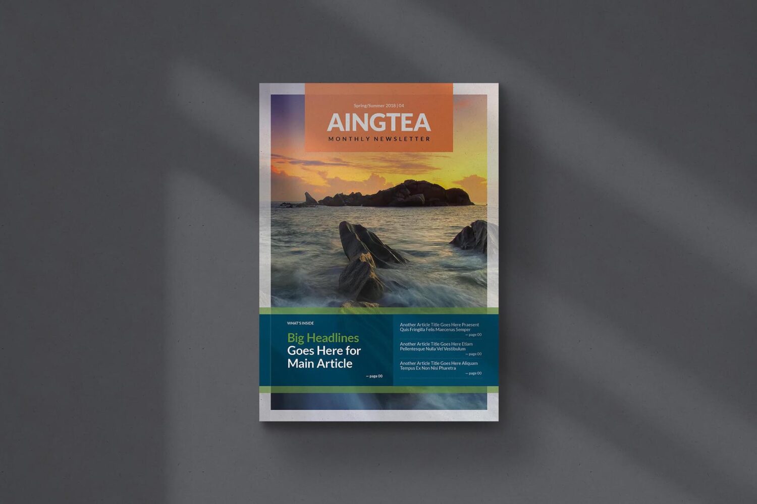 50+ Best InDesign Newsletter Templates (Free & Pro) 2025 - Theme Junkie