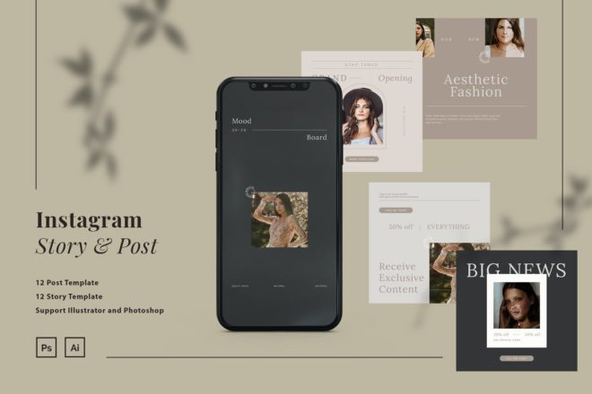 60+ Best Instagram Templates (Post, Story & Profile) 2024 - Theme Junkie