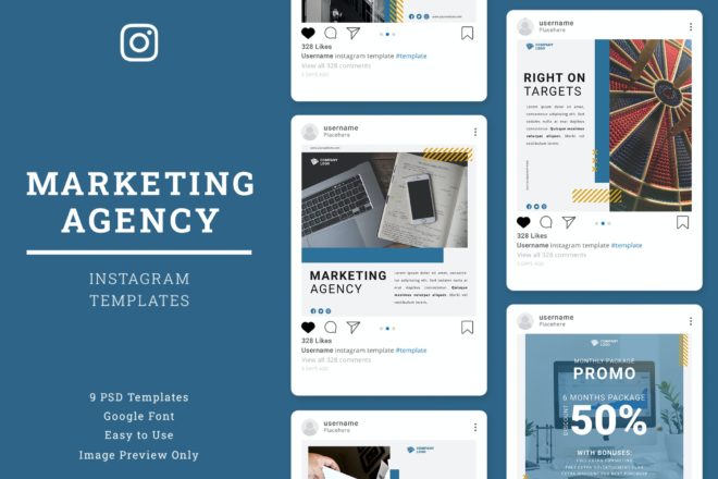 60+ Best Instagram Templates (Post, Story & Profile) 2024 - Theme Junkie