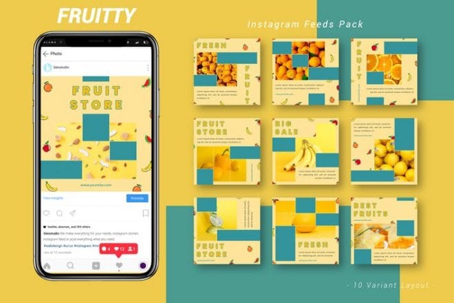 60+ Best Instagram Templates (Post, Story & Profile) 2024 - Theme Junkie