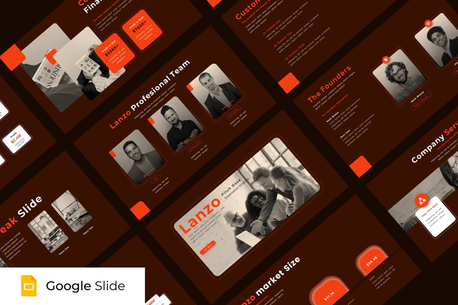 60+ Best Google Slides Pitch Deck Templates (Free & Pro) 2025 - Theme ...